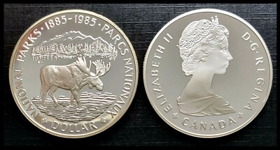 1985 Canada Silver Dollar In Canadian Dollars for sale | eBay