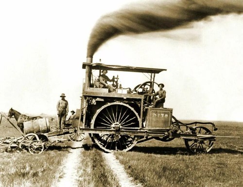 1890 Farm Equipment Pleasant Grove California Old 5x7 photo | eBay