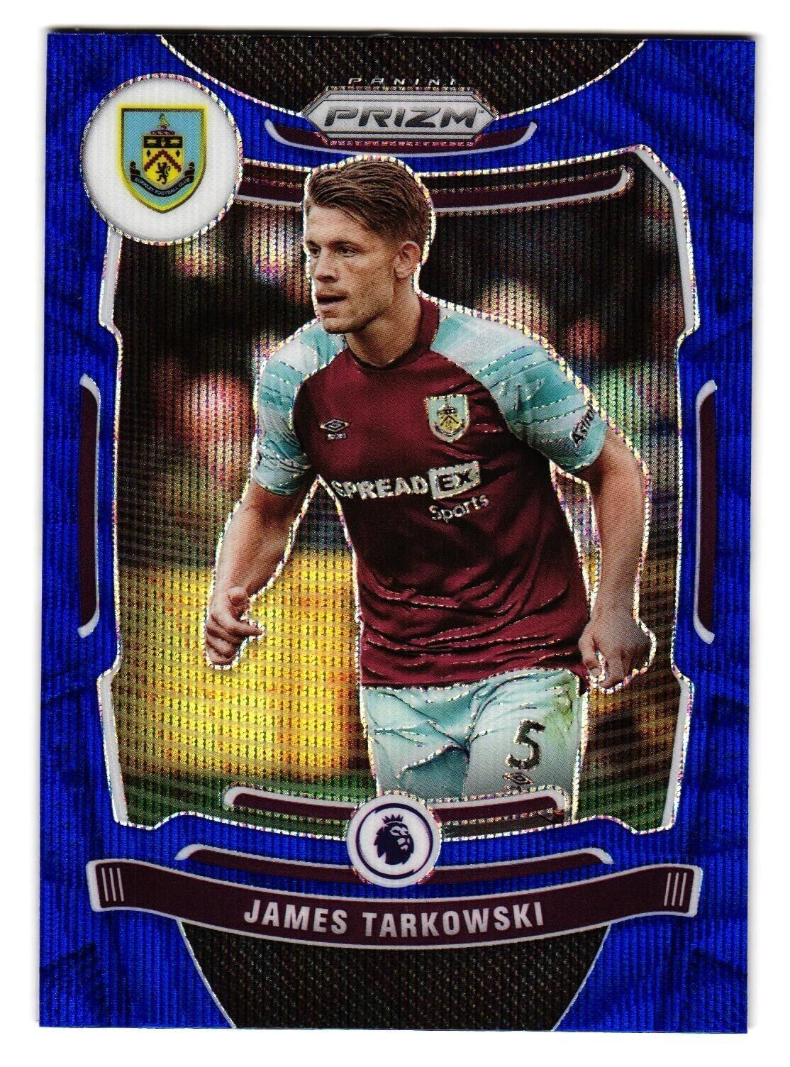 James Tarkowski 2021 Prizm Premier League #62 Blue Wave Price Guide ...