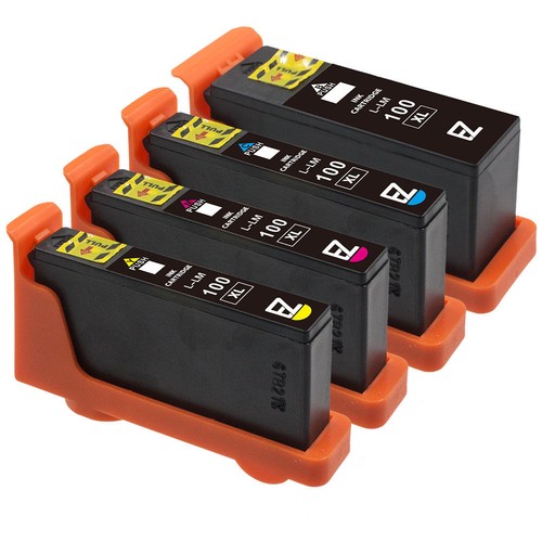 4P Ink Cartridge for Lexmark 100xl Prospect Pro202 Pro205 Pro206 Pro207 ...