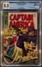 CAPTAIN AMERICA #108 Grade 8.5 Silver Age find! Cap versus the Trapster ...