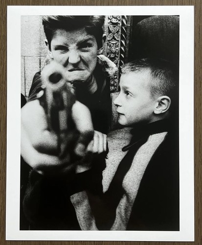 🎈Mega RARE! William Klein - Gun 1, New York, 1955, RC Gelatin silver ...