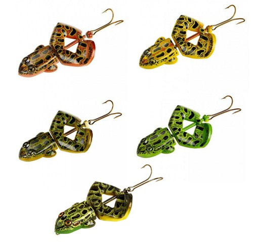 Rebel Buzz'n Frog 2 1/2 inch Topwater Lure Surface Commotion Bass ...
