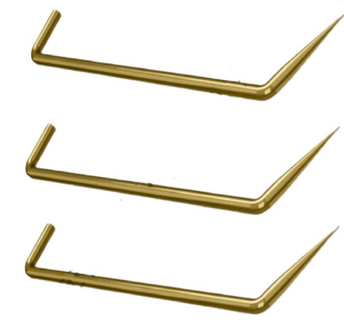 10pc/pk BU050-L1.180-L2.1420-L3.400-10.0 Diameter 20um Test ...