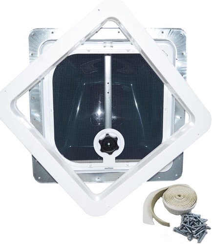 VENTLINE V2094 Power 12v Roof Vent RV Motorhome Coach Dent for sale ...