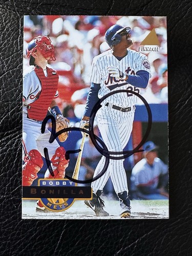 Bobby Bonilla New York Mets Signed Autographed MLB Trading Card | eBay