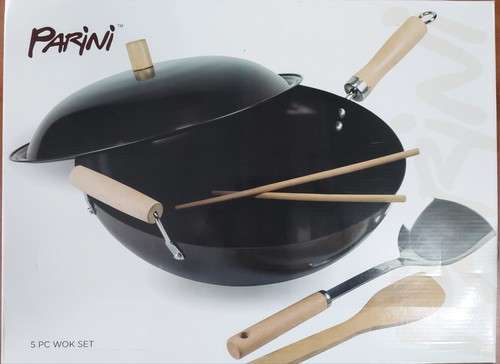Parini 5 PC Wok Set Box，Brand New. Total 5 Pieces Items Included. | eBay