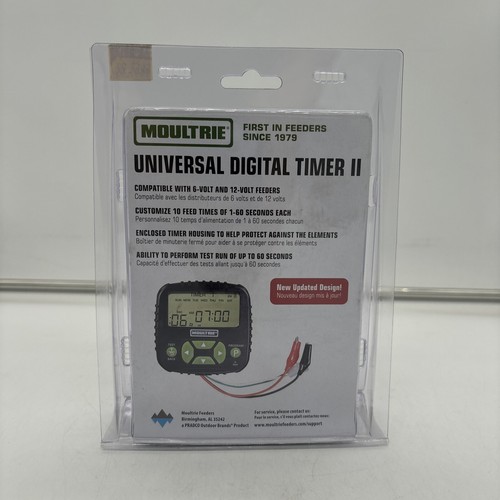 Moultrie Universal Digital Timer II Wildlife Feeder Acc. 6 ,12 Volt MFA-13461 | eBay