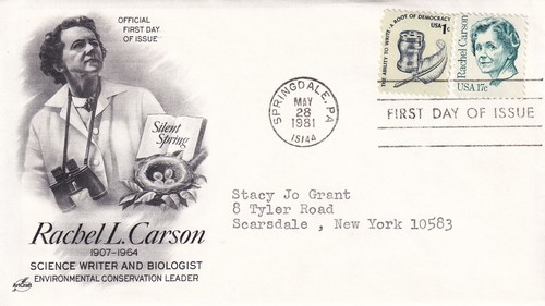 STAMP SCOTT 1857, 1581 "Rachel Carson" 17 CENT 1981 FDC - A | eBay