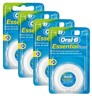 Oral B Essential Floss Waxed Dental Floss Mint Flavor 50m, Shred ...
