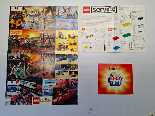 Vintage Lego Instruction Manual / Books / Leaflets / Parts List | eBay