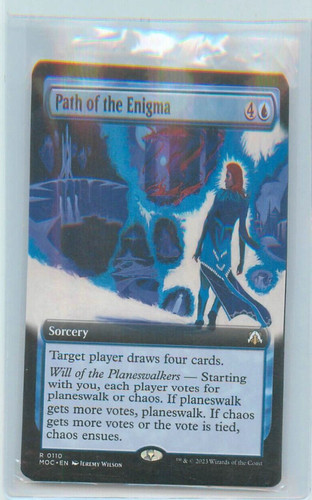 MTG MoM Path of the Enigma 0110 R Extended Art Non Foil | eBay