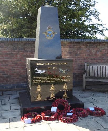 Photo 12x8 RAF Strubby memorial The Squadron honours listed on the ...