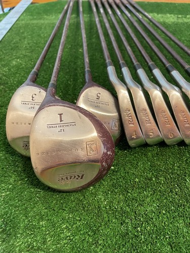 Lady Rave Square Two Woods / Irons Ladies Full Set Graphite Shafts | eBay