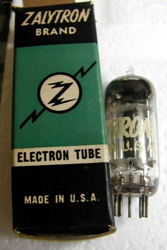 Zalytron 12AT6 Black Plate Tube Tubes NOS NIB Tested 100% | eBay