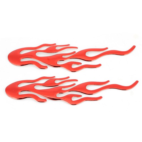 ⁺Red 1 Pair Motorcycle Gas Oil Fuel Tank Sticker Pad Protector ...