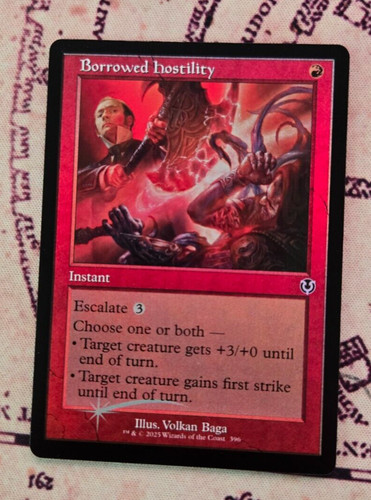 MTG Foil Borrowed Hostility Retro Frame Innistrad Remastered NM | eBay
