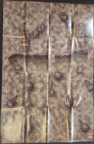 HEROCLIX MAP 2015 YUGIOH! Battle of the Millennium EGYPT BATTLEFIELD ...