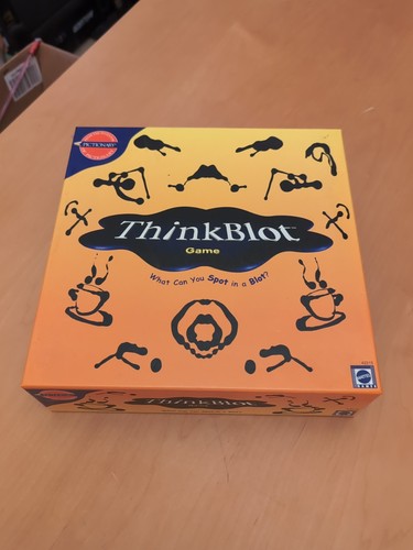 Thinkblot Game Mattel 1999 Complete Adult Board Game | eBay