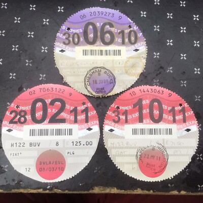Original Tax Disc for sale | eBay