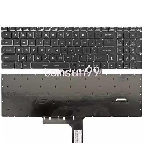 New MSI GE75 Raider 8RE 9SE 10SF MS-17E2 MS-17E9 Keyboard US Per-Key ...