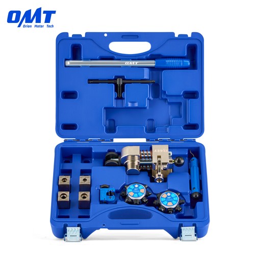 OMT 45 & 37 Degree Brake Line Flaring Tool Kit for Single Double Bubble ...