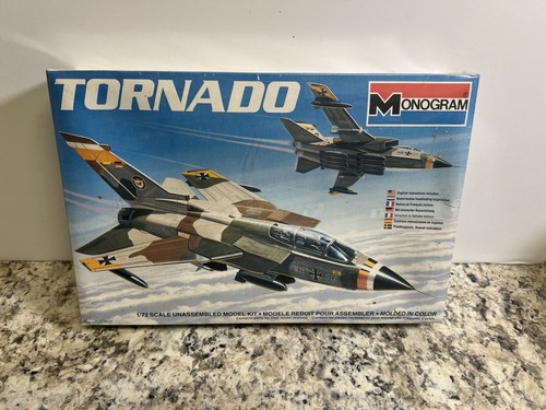 1/72 Monogram Panavia Tornado Plastic Model Kit From 1982 Vintage ...