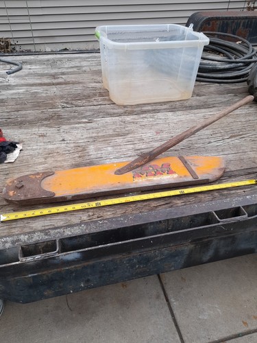 VINTAGE MINNEAPOLIS MOLINE SICKLE MOWER WOODEN SWATH BOARD | eBay