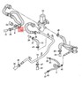 NEW VW AUDI CC COOLANT HOSE WITH QUICK RELEASE COUPLING 3C0122073EG ...