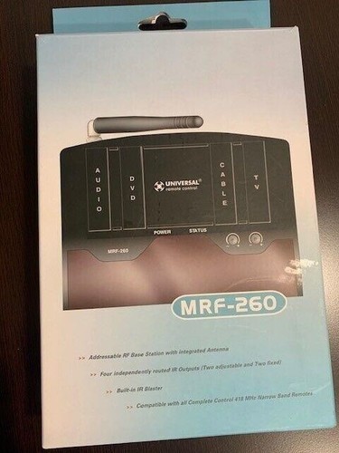 URC MRF-260 RF Base Station IR Blaster Universal Remote Control-NEW ...