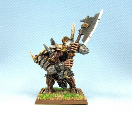 Warhammer WGS Painted Beastmen Doombull Tzeentch BE005 | eBay