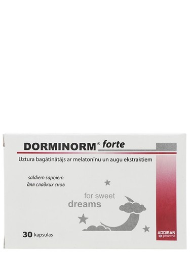 Dorminorm Forte, 30 capsules Sleeping aid | eBay