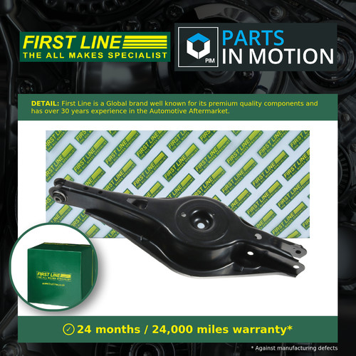 Wishbone / Suspension Arm Rear Lower Left FCA8124 First Line Track ...