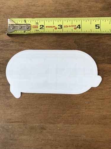 Petzl White Sticker/Decal Climbing Outdoor Hiking Backpacking Approx 5 ...