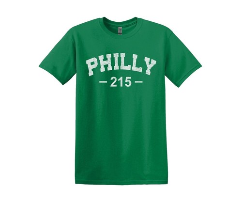 Philly 215 Men's Classic T-Shirt Ultra Cotton Kelly Green | eBay