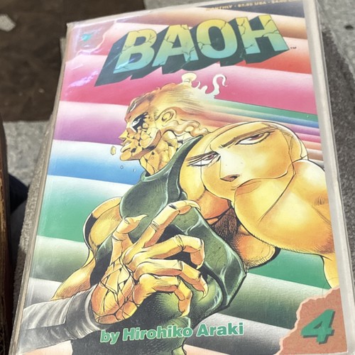 Baoh #4 Single Issue Manga Comic Book by Hirohiko Araki English Color ...