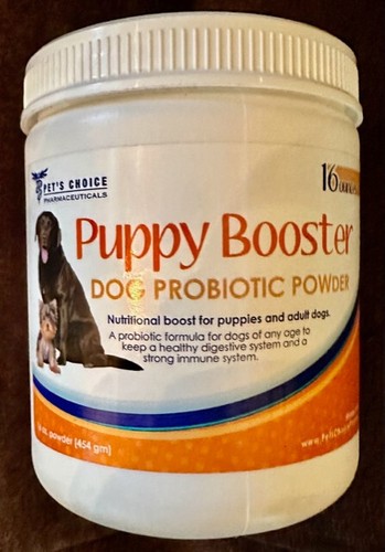 Puppy Booster probiotic powder | 16oz | For healthy digestive & immune ...