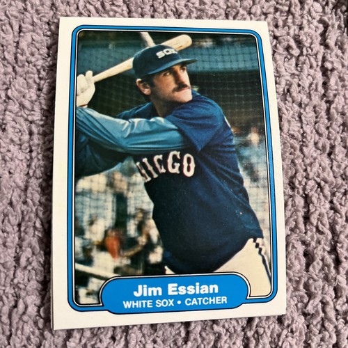 1982 Fleer #341 Jim Essian Chicago White Sox | eBay