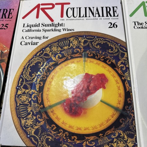 Art Culinaire No 26 Intl Magazine Cookbook Gourmet Vtg 1992 | eBay
