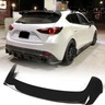 Rear Roof Spoiler Trunk Wing Carbon Fiber Fit For Mazda 3 Axela ...