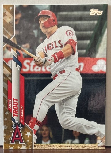 2020 Topps GOLD STARS #1 Mike Trout M33 | eBay