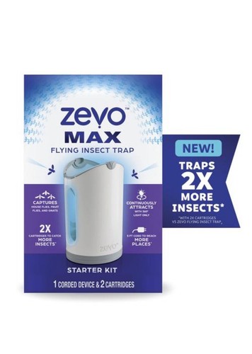 Zevo Max Flying Insect Trap, Fly Trap with 2 Refills | eBay