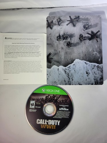 CALL OF DUTY WWII (WW2) PRO EDITION FOR XBOX ONE Steelbook and game ...