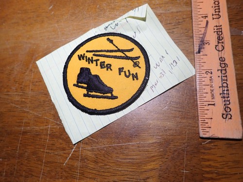 SKIING ICE SKATING WINTER SPORTS PATCH BX A#3 | eBay