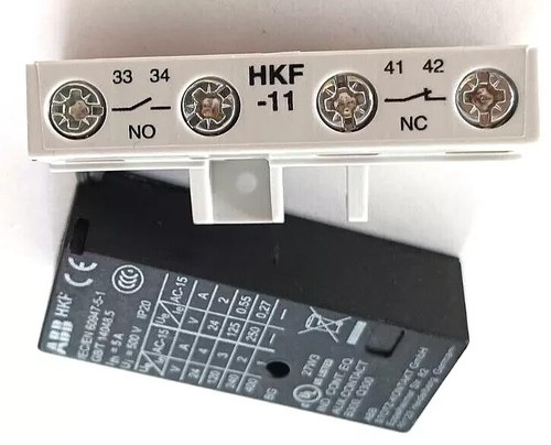 5x ABB HKF-11 Auxiliary Contact for Front Mounting (1SAM101928R0001) | eBay