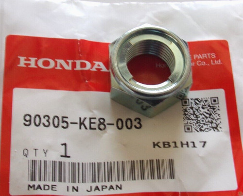 HONDA REAR AXLE, BRAKE PANEL, SWINGARM PIVOT NUT, XR250L, XR650L ...