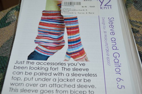 Y2 Knit Knitting Pattern Sleeve & Gaitor | eBay