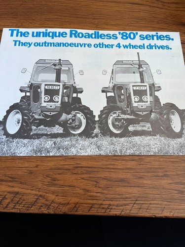 Roadless 780 980 Tractor Brochure AMIL22 | eBay