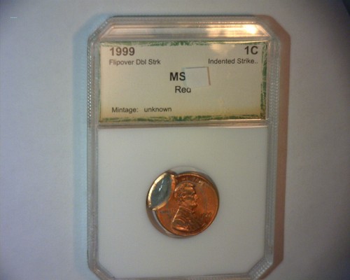 1999 LINCOLN CENT🌟FLIP-OVER DOUBLE STRIKE 🌟INDENT🌟TRIPLE STRIKE ...