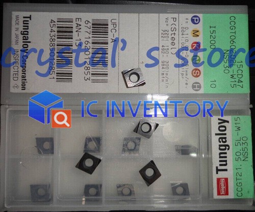 10PCS/BOX New Toshiba CNC Blade CCGT060202L-W15 NS530 | eBay